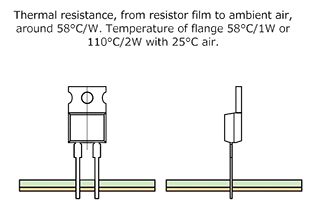 Heat Transfer in Power Resistors Use of Heat Sinks | DigiKey