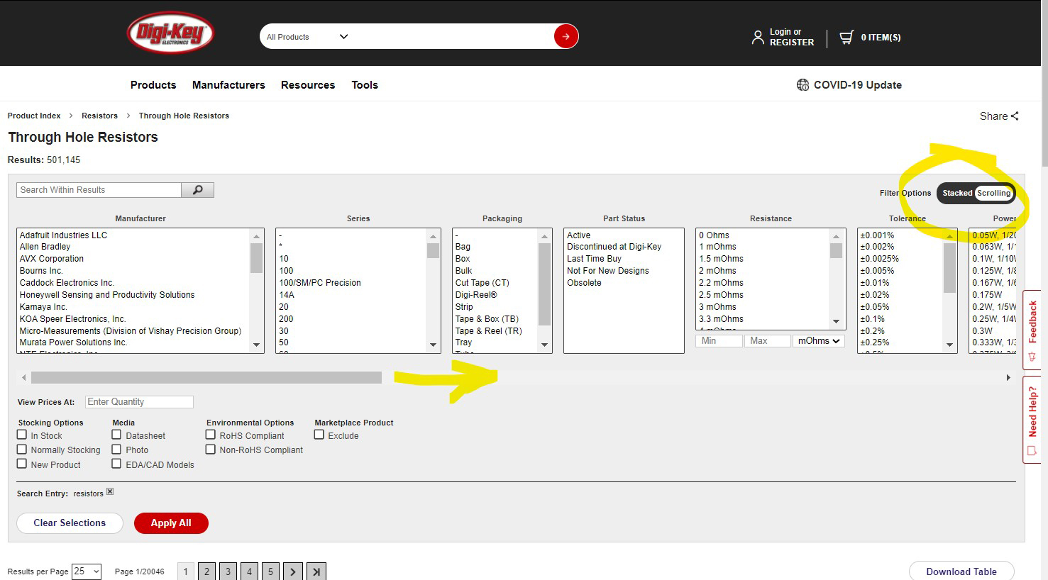 How to Use DigiKey Part Search | DigiKey
