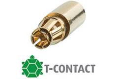 Datamate T-Contact Female Power Contacts - Harwin | DigiKey