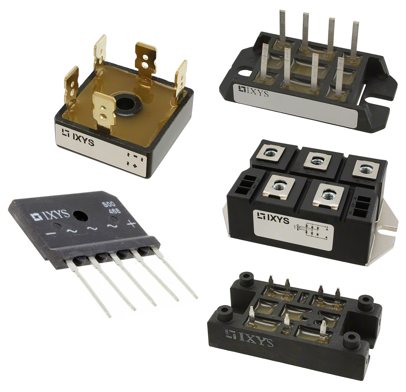 High-Power 600V to 2,000V Bridge Rectifiers - IXYS | DigiKey