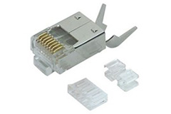 TDS8PC6 Cat 6 Shielded RJ45 Connector - L-com | DigiKey
