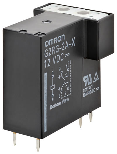 High VDC PCB Power Relay - Omron | DigiKey
