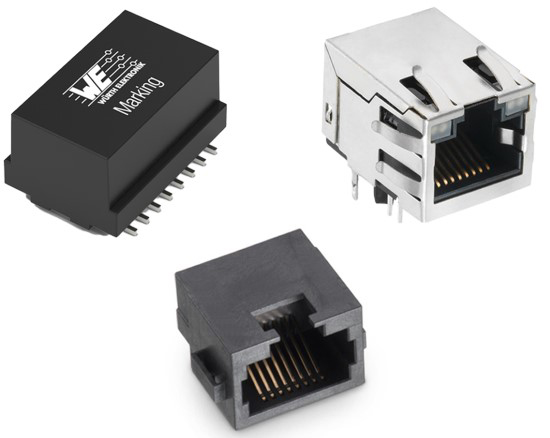 LAN Transformers Modular Jack Connectors - Würth| DigiKey
