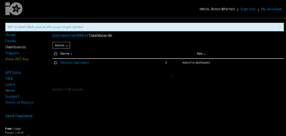 How to Set up Your Adafruit Dashboard