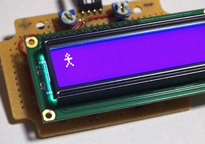 Create Custom Characters using a 16x2 Liquid Crystal Display