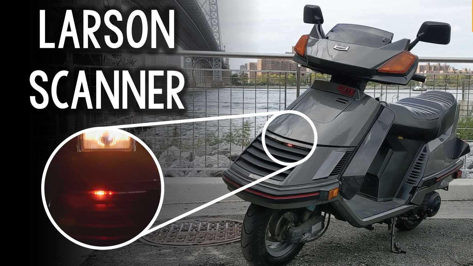 LED Cylon Scooter