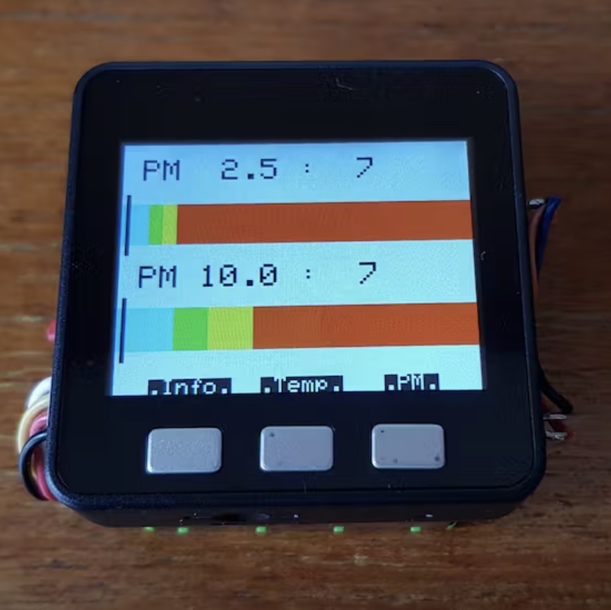 M5Stack PM2.5 Meter