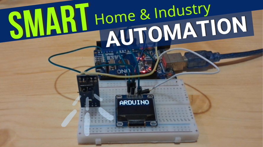 Arduino Proximity Sensor - Activated OLED Smart & Industrial Automation