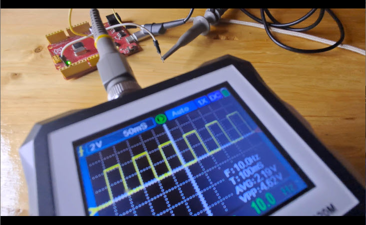 Arduino Frequency Sweep Using Visual Programming