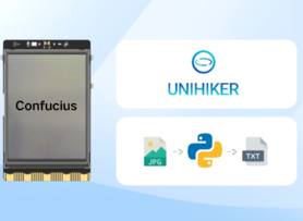 Traditional Character Recognition using Pytesseract on UNIHIKER