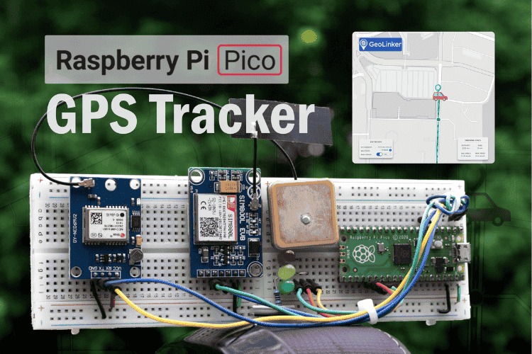 How to Build a Raspberry Pi Pico GPS Tracker using the SIM800L GSM module, Neo 6M GPS module ...